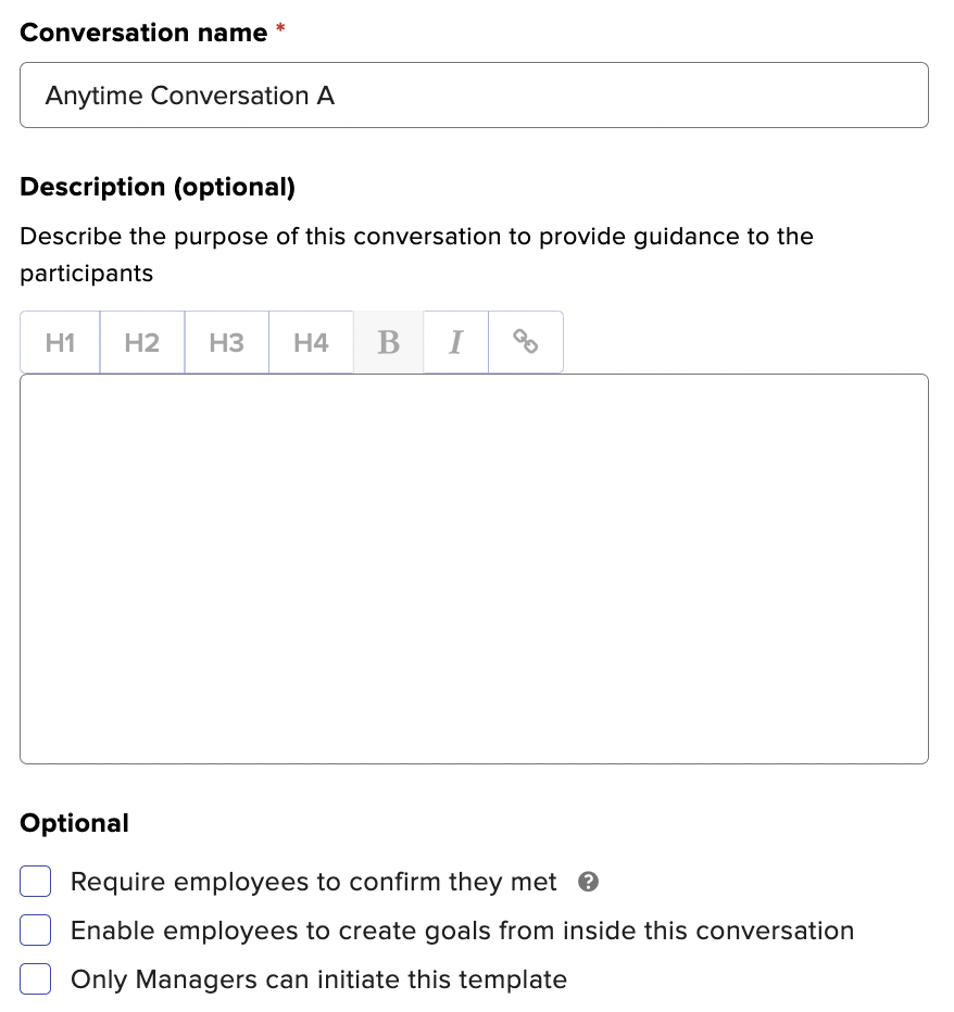 Configuring & Managing Conversations – Betterworks