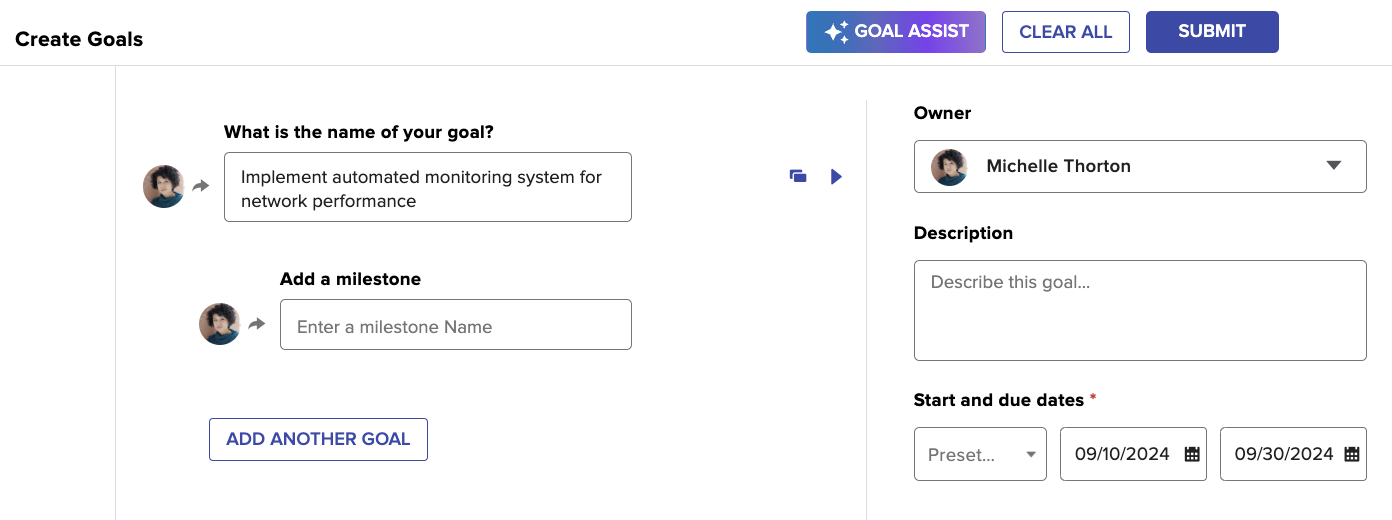 Goal AI Assist – Betterworks