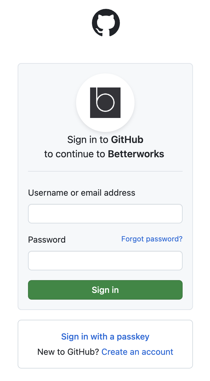 GitHub Integration (NextGen) – Betterworks