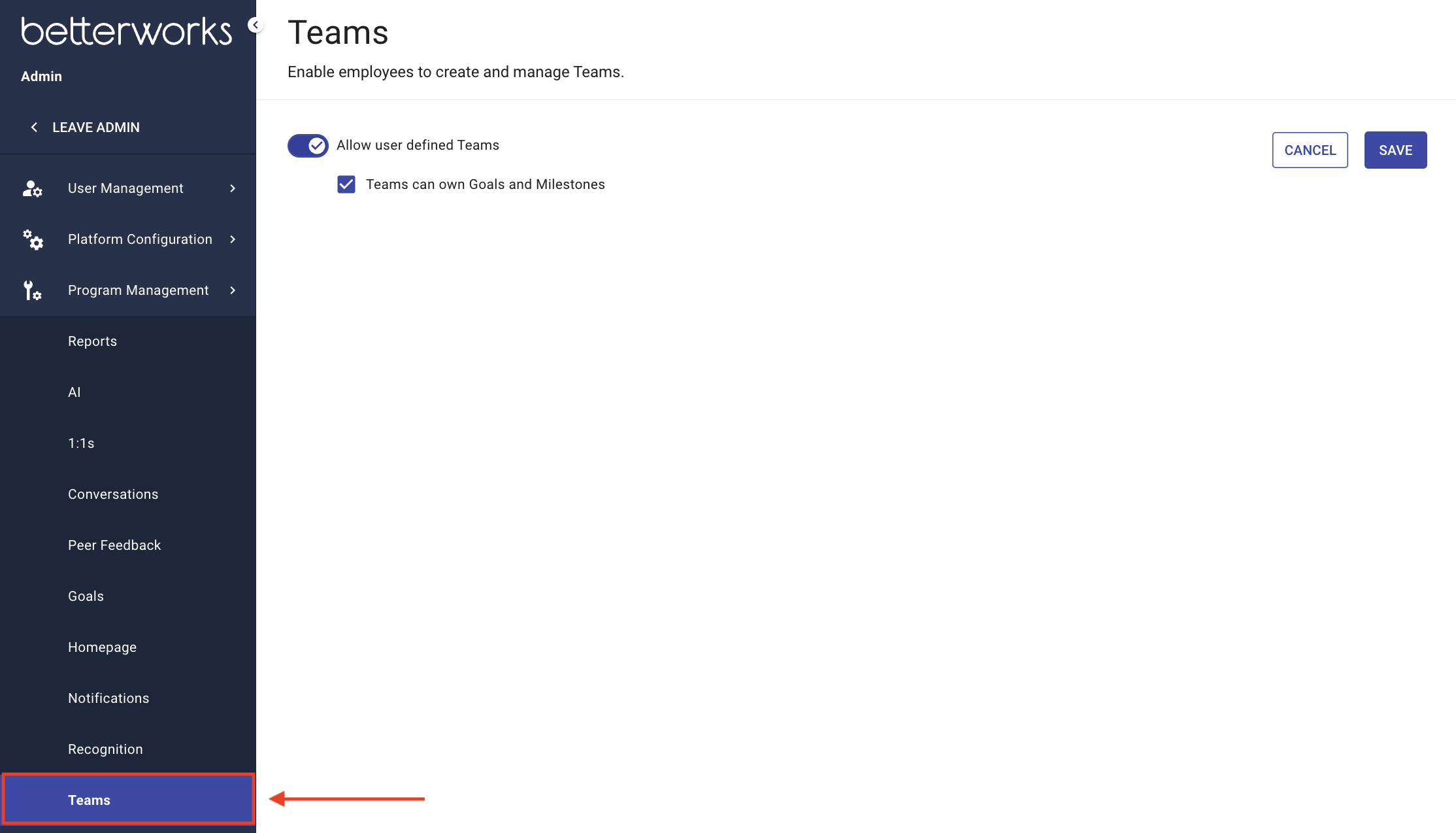 Teams (NextGen) – Betterworks